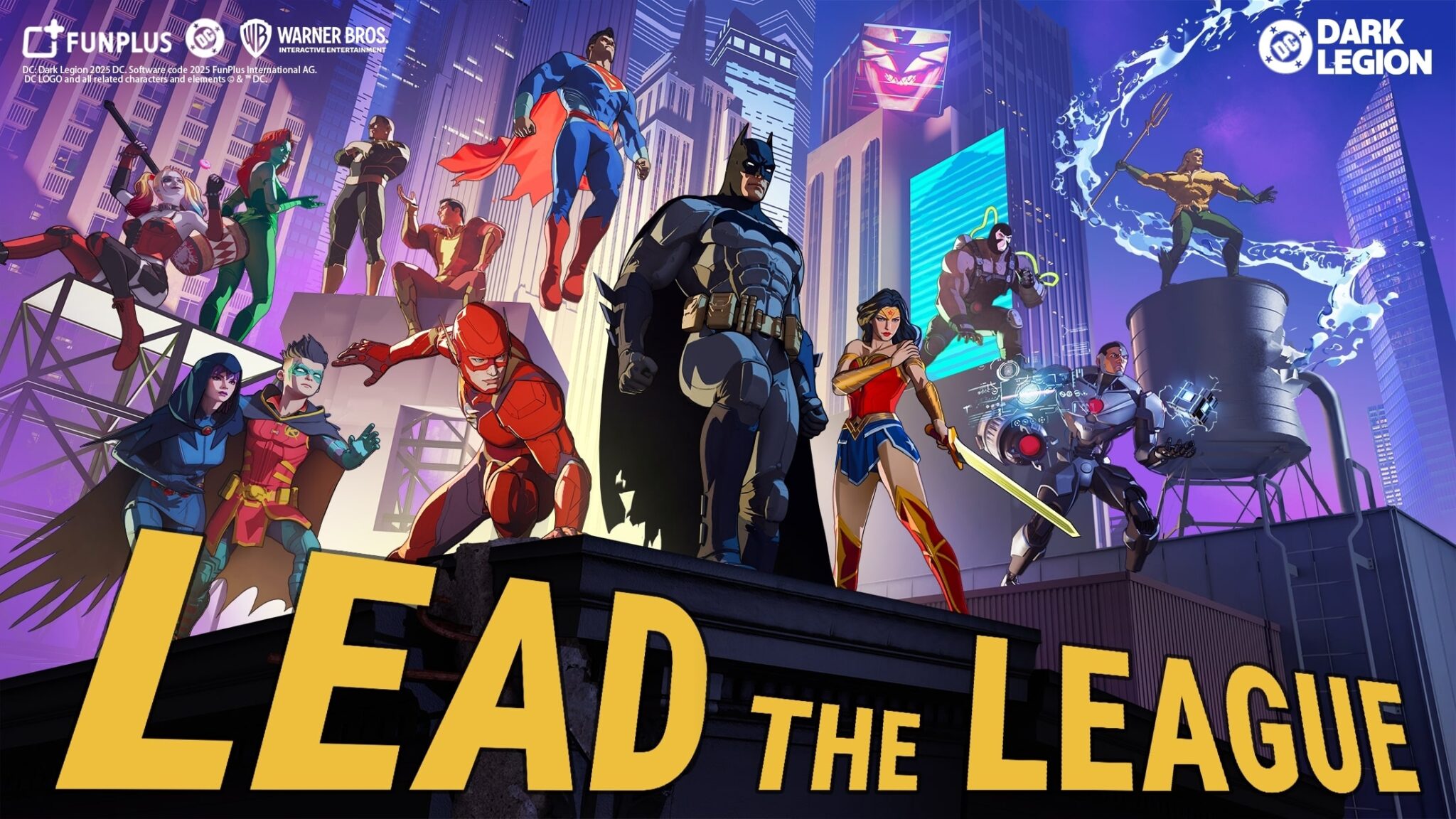 DC: Dark Legion Global Launch - Lead the League! - FunPlus